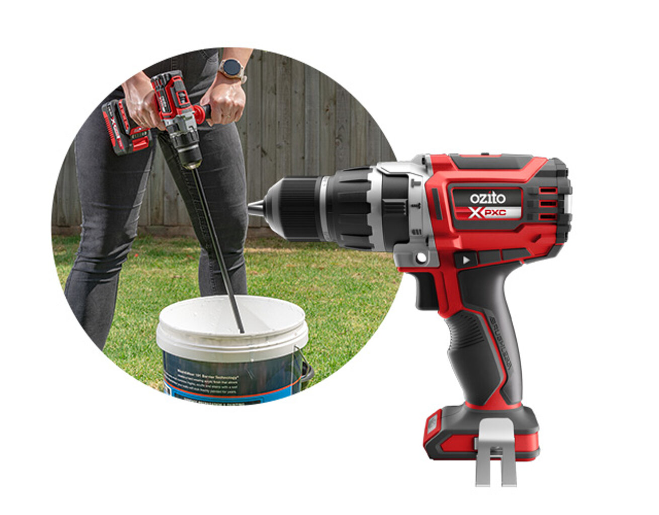 Powerful Drilling with the PXC Brushless Hammer Drill | Ozito.co.nz