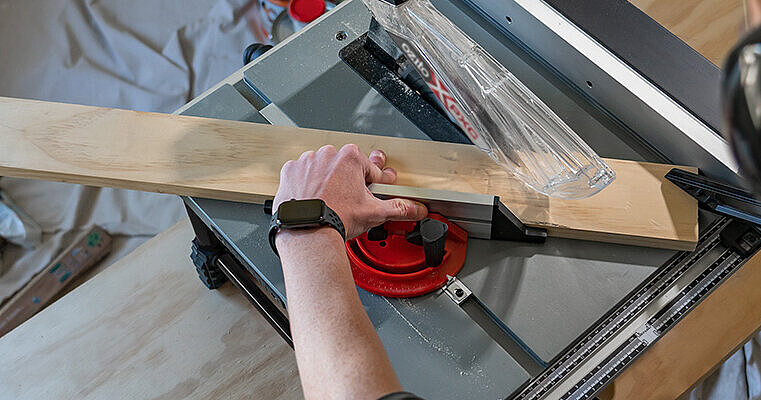 Cordless Portability with the PXC 36V (2 x 18V) Table Saw | ozito.co.nz