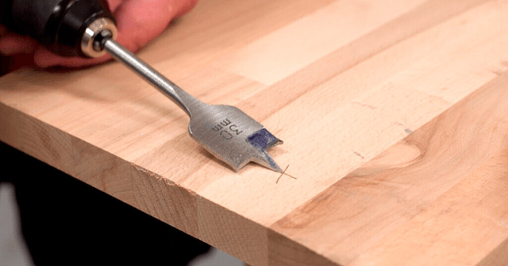 How To Use A Spade Bit With A Drill Driver | ozito.co.nz