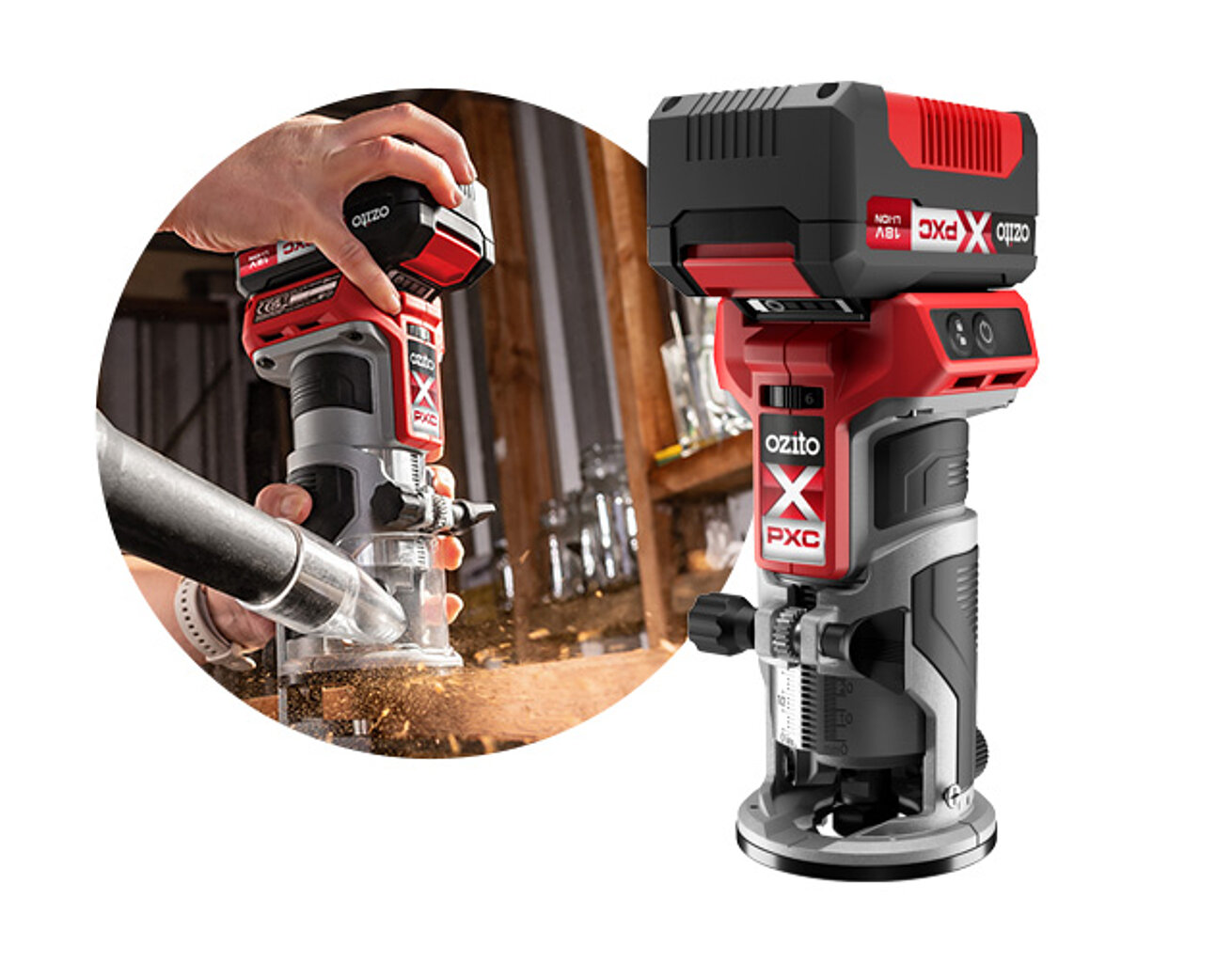 Woodwork Toolkit Upgrade with the PXC 18V Brushless Trim Router | ozito ...