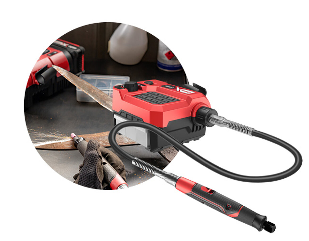 Get Crafty with the PXC 18V Rotary Tool Station | Ozito.co.nz