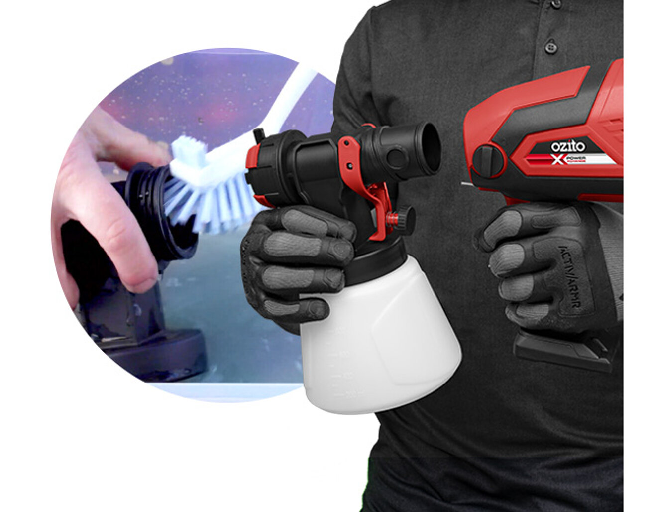 How to clean a Spray Gun | ozito.co.nz