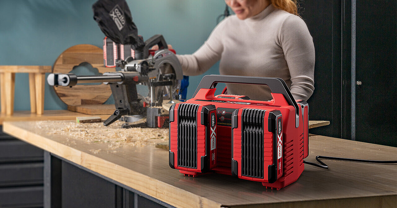 Charge Up with the New PXC 4 Port Fast Charger | Ozito.co.nz